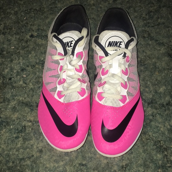 Nike | Shoes | Pink Nike Track Shoes | Poshmark